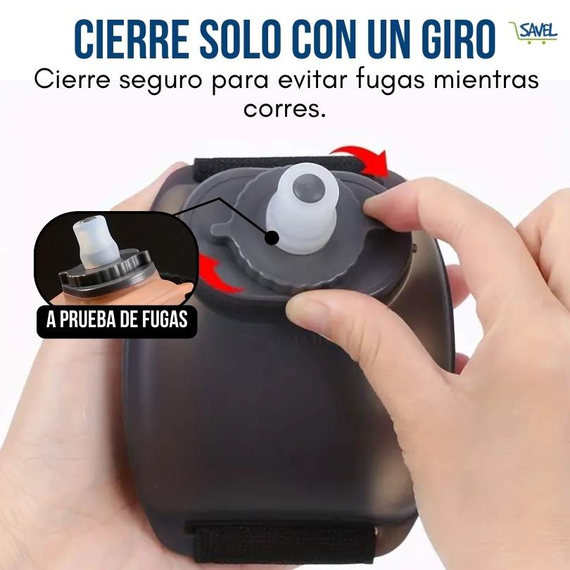 ManaBottle®: Hidratación a la mano sin parar ni perder el ritmo – Savel