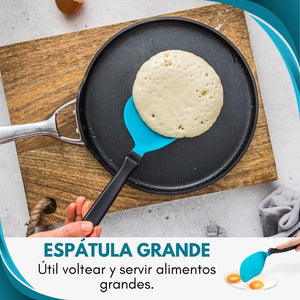 (Kit X4) Sili Cook®: Cocina de manera limpia y sin rayar tus ollas – Savel